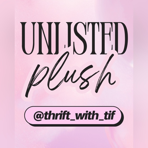 Other | Unlisted Plush | Poshmark